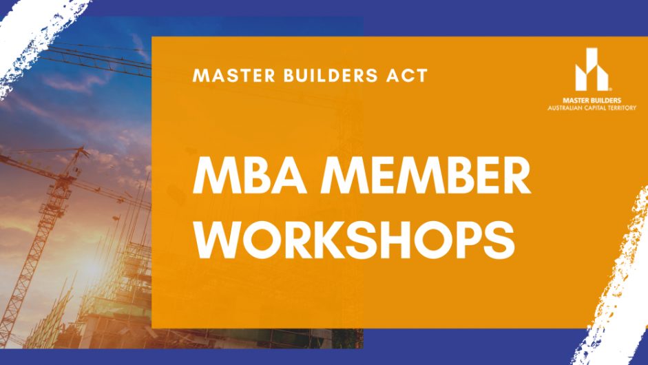 Master Builders ACT – The Master Builders Association of the ACT has represented the building ...
