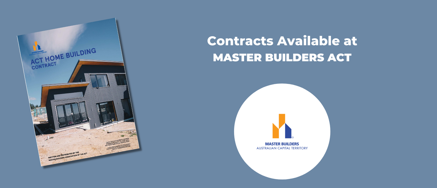 Contracts - Master Builders ACT