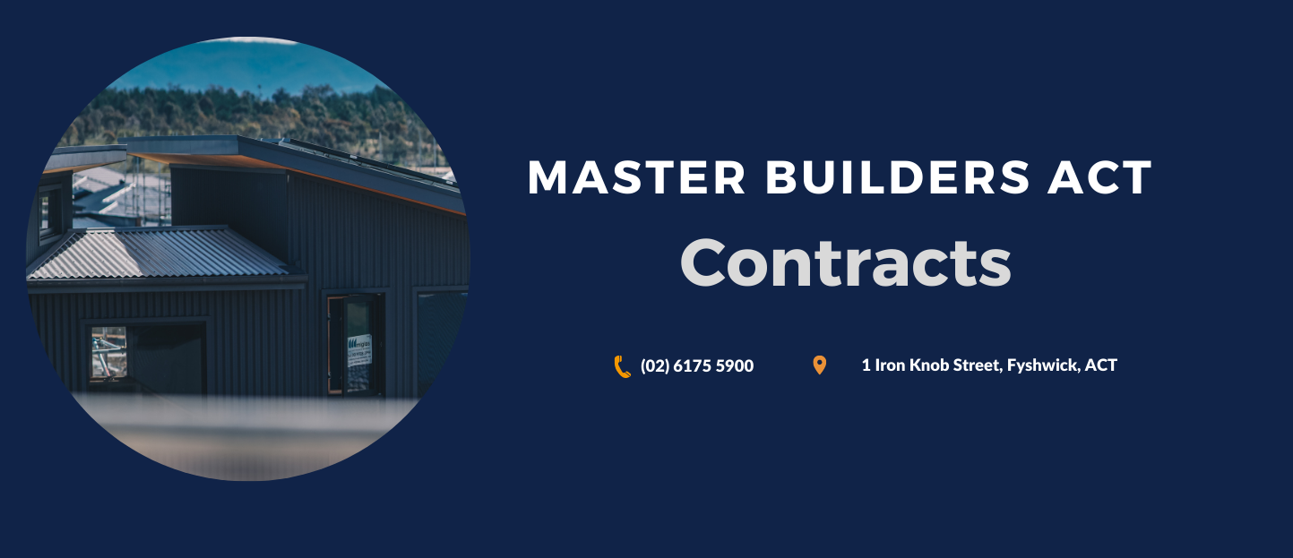 Contracts – Master Builders ACT