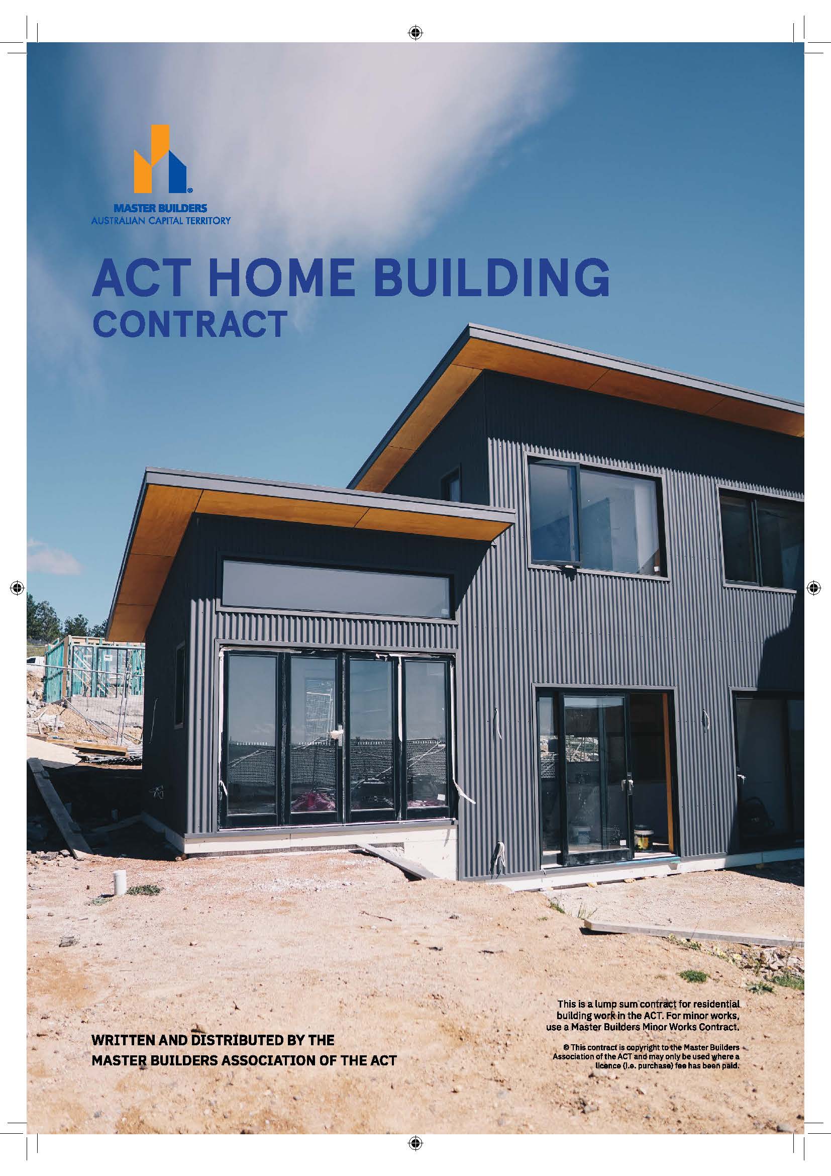 Contracts – Master Builders ACT