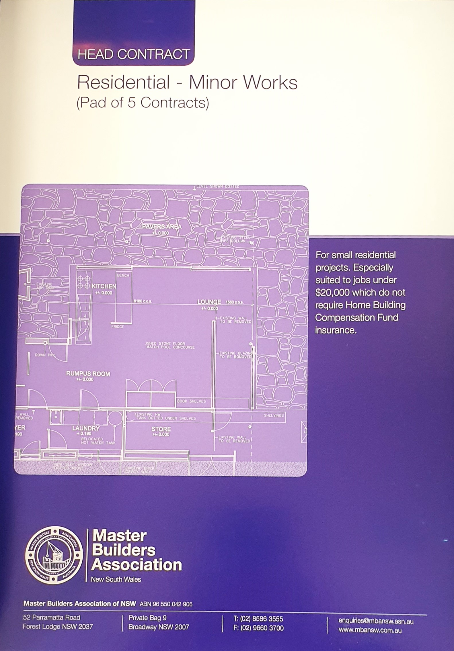 Contracts – Master Builders ACT