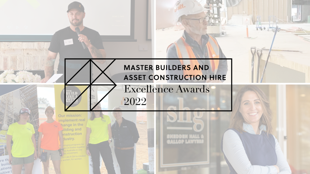 Individual Awards - Master Builders ACT