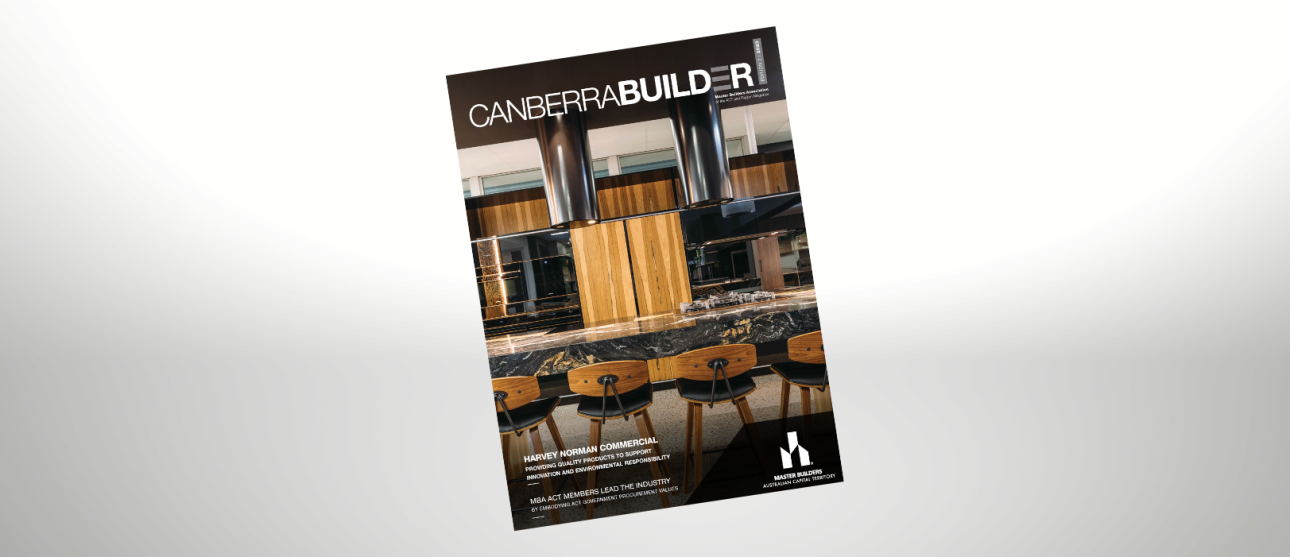 Winning Projects 2022 - Master Builders ACT