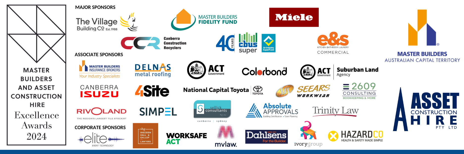 2025 Master Builders and Asset Construction Hire Excellence Awards ...